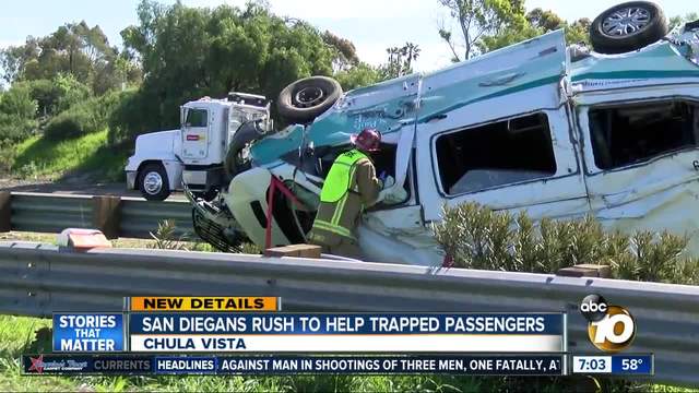 Multiple people hurt in minivan rollover crash on state Route 54 in ...