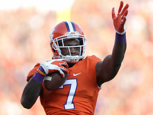 Los Angeles Chargers pick Clemson WR Mike Williams in 1st round of 2017 ...