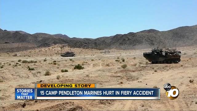 Officials: Marines injured in training accident at Camp Pendleton ...