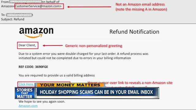 Online holiday shopping scams head to your inbox - 10News.com KGTV-TV ...