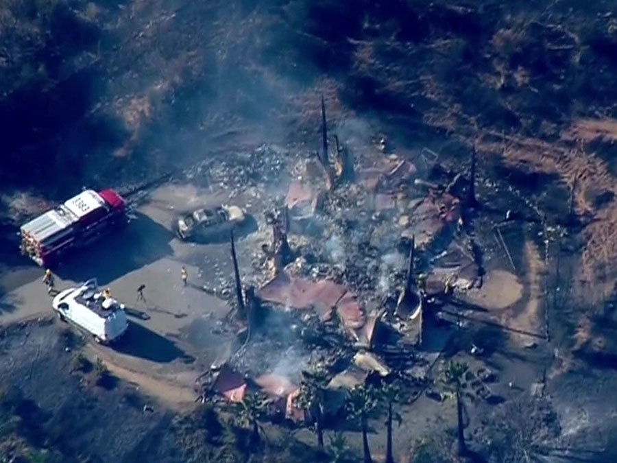 Lilac Fire: Brush fire rages in San Diego's North County - 10News.com ...