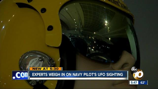 Video shows UFO encounter off San Diego’s coast - 10News.com KGTV-TV ...