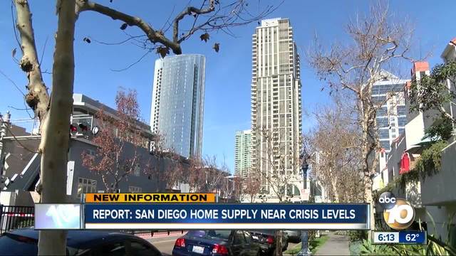 Zillow: San Diego housing near 'crisis level' - 10News.com KGTV-TV San ...