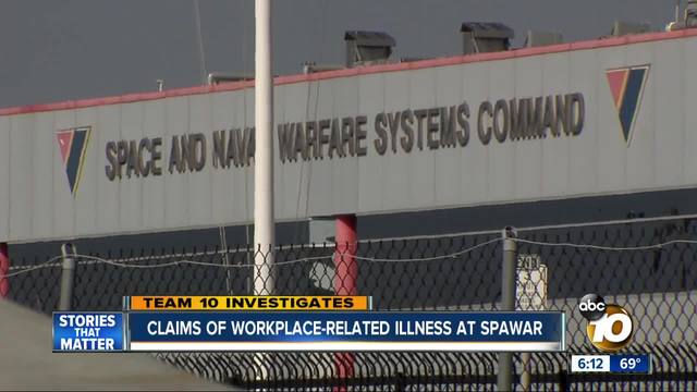 Claims that SPAWAR employees have workplace-related illnesses, delays ...