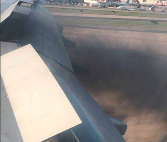 Delta flight forced to return to Atlanta airport after engine starts ...