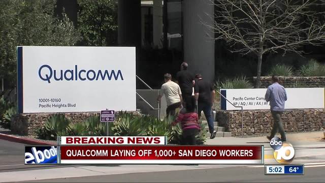 Qualcomm laying off more than 1,000 San Diego workers, employees say ...