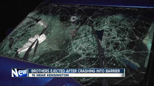 Brothers ejected into windshield after crash on Interstate 15 - 10News ...