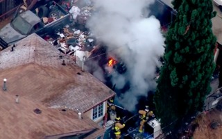 Fire crews douse Colina del Sol backyard fire - 10News.com KGTV-TV San ...