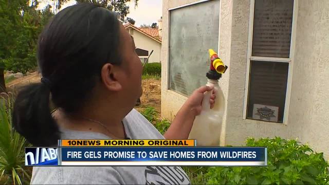 Fire resistant gel helps Alpine woman protect home during West Fire ...