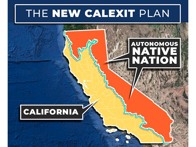 New Calexit plan aims to create 'autonomous Native American nation ...