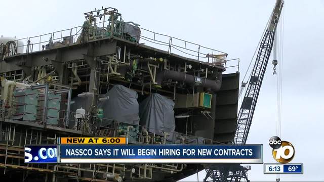NASSCO begins work on Navy ships, says it will hire - 10News.com KGTV-TV San Diego