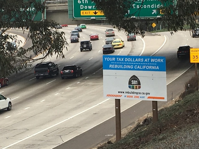 Caltrans' gas tax freeway signs raise concerns with Feds - 10News.com ...