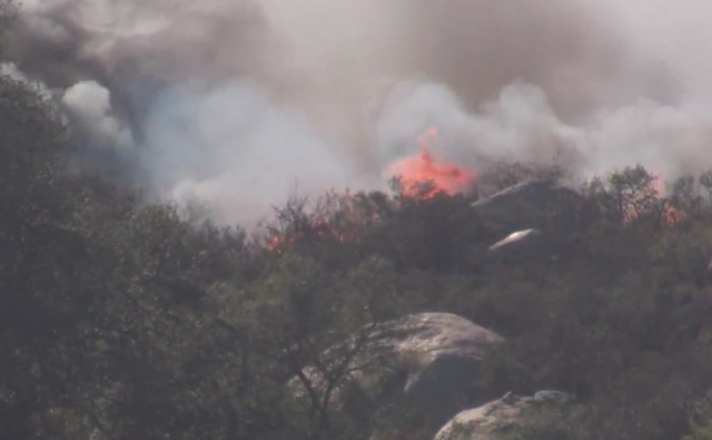 Brush fire ignites in Ramona amid Red Flag Warning - 10News.com KGTV-TV ...